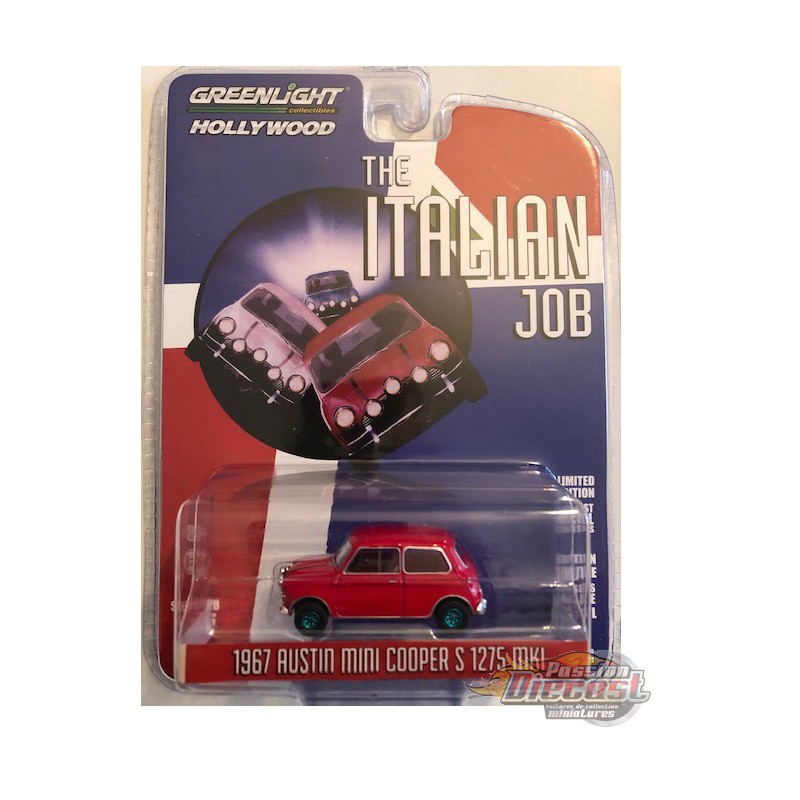 1967 Austin Mini Cooper S 1275 MkI in Red - The Italian Job (1969 ...