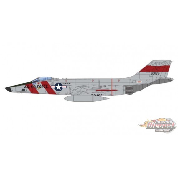 McDonnell RF-101C Voodoo / USAF 363rd TRW, no.56-0165, Op. Sun Run, 27 ...
