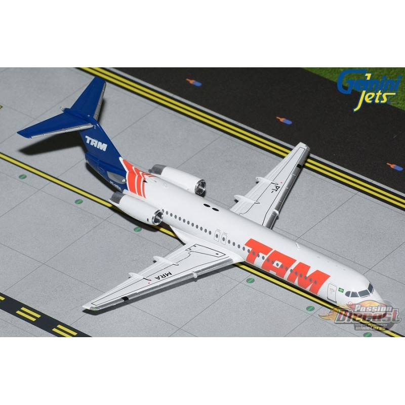 TAM Linhas Aéreas Fokker F100 / Gemini 1:200 G2TAM1234 - Passion Diecast