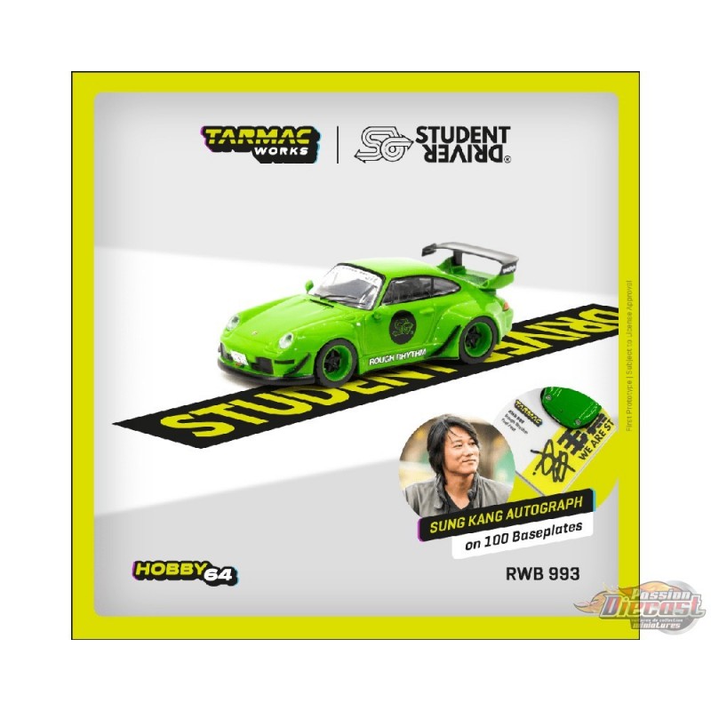 RWB 993 Rough Rhythm Fuel Fest Student Driver - Green - Tarmac Works ...