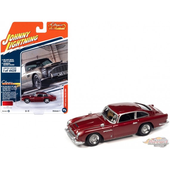 1966 Aston Martin DB5 à Rossa Rubina Chiara (Rose métallique) - Johnny ...