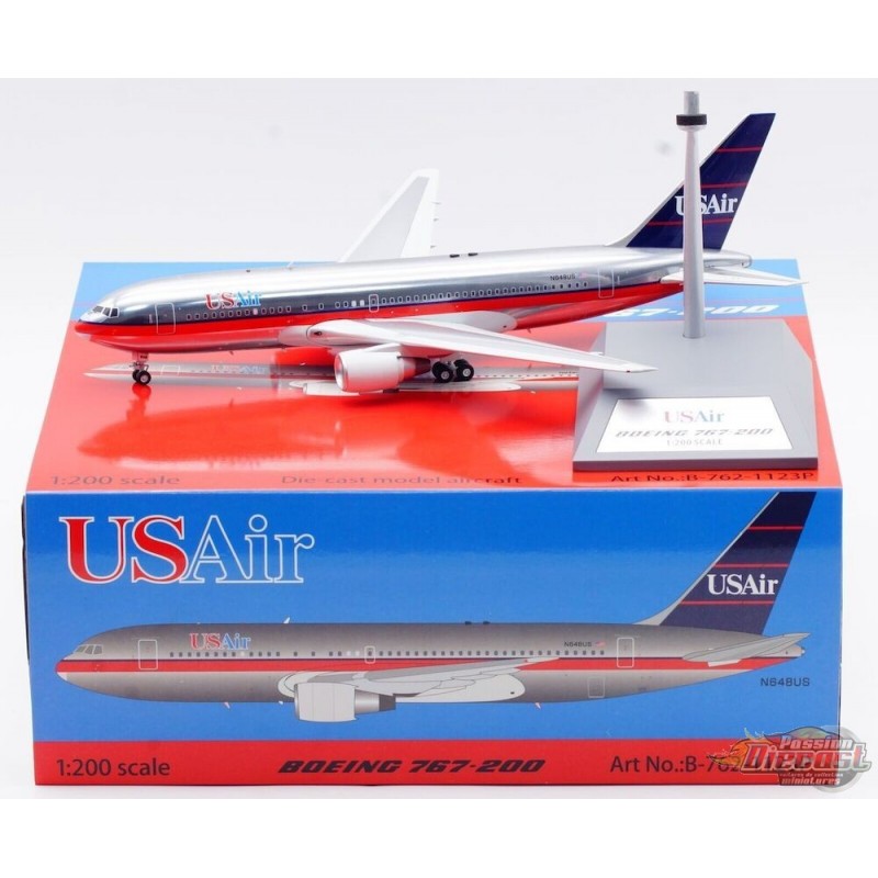 US Air Boeing 767-201ER / N648US / B-Models / 1:200 / B-762-1123P ...