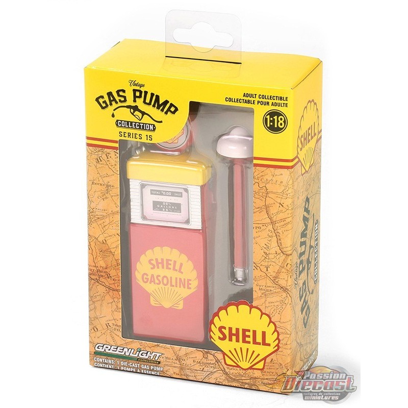 Shell - Pompe à essence Wayne 505 1951 - Vintage Gas Pump Collection ...