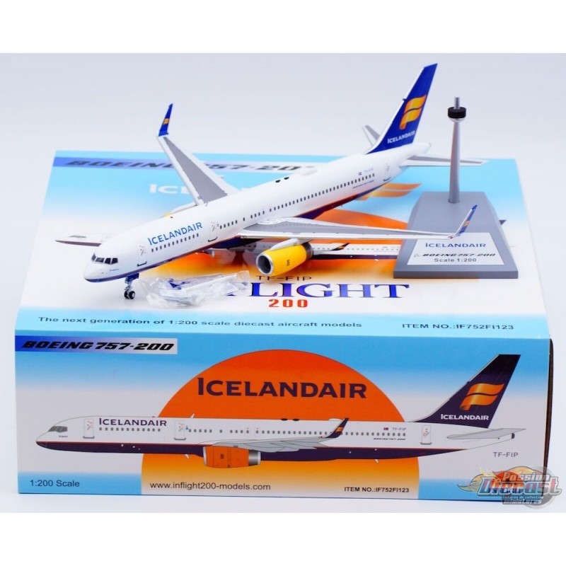 Icelandair Boeing 757-200 / TF-FIP / Inflight 200 / 1:200 / IF752FI123 ...