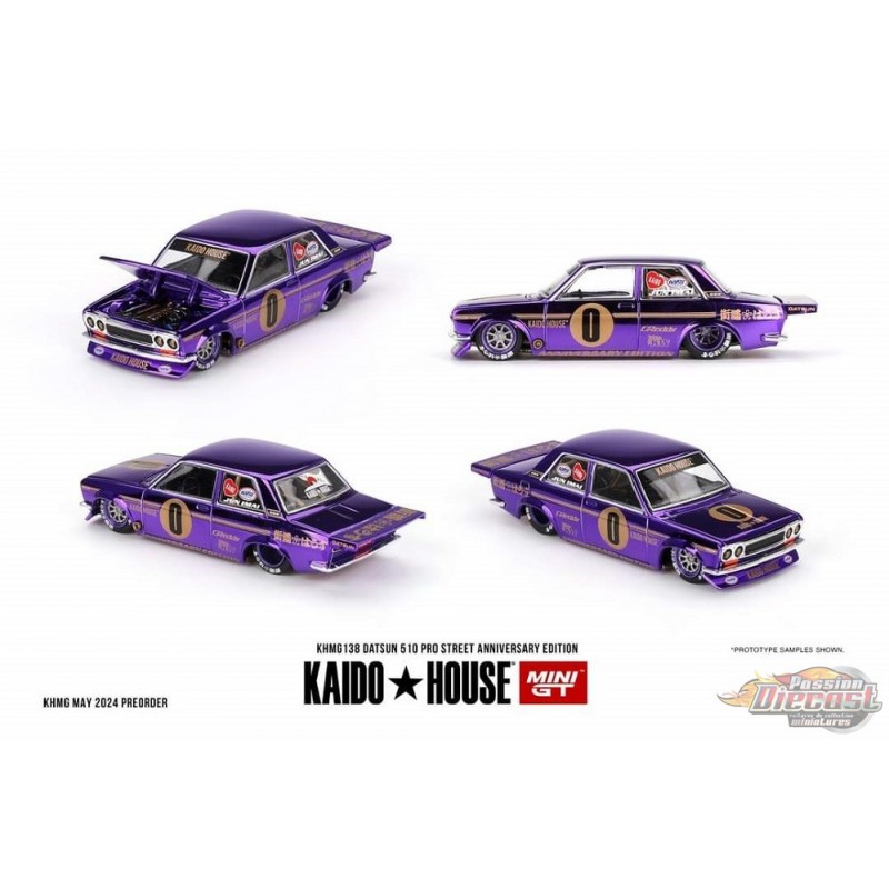 Kaido★House - Datsun 510 Pro Street Anniversary Edition - Mini GT ...