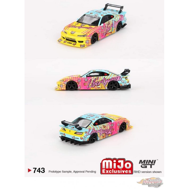Nissan LB-Super Silhouette S15 SILVIA LB KUMA - Mini GT - 1:64 ...