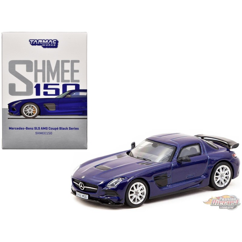 Mercedes-Benz SLS AMG Coupé Black Series SHMEE150 - Blue - Tarmac Works ...