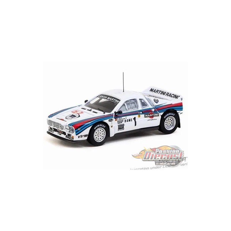 Lancia 037 Rally Rally Monte Carlo 1983 Winner Trading Cards - Tarmac ...