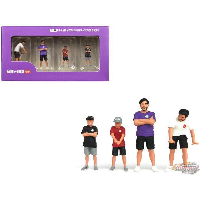 Kaido★House - Figurine - Kaido & Sons V2 - Mini GT - Mijo Exclusives ...