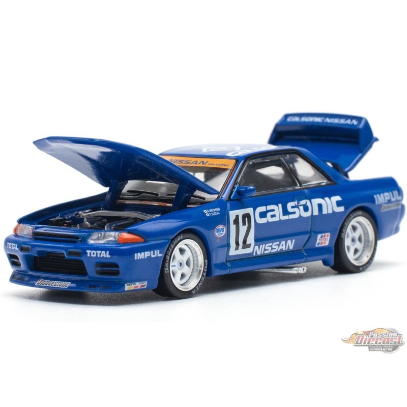 NISSAN SKYLINE GT-R R32 JTC 1990 CALSONIC NO.12 - Pop Race 1:64 ...