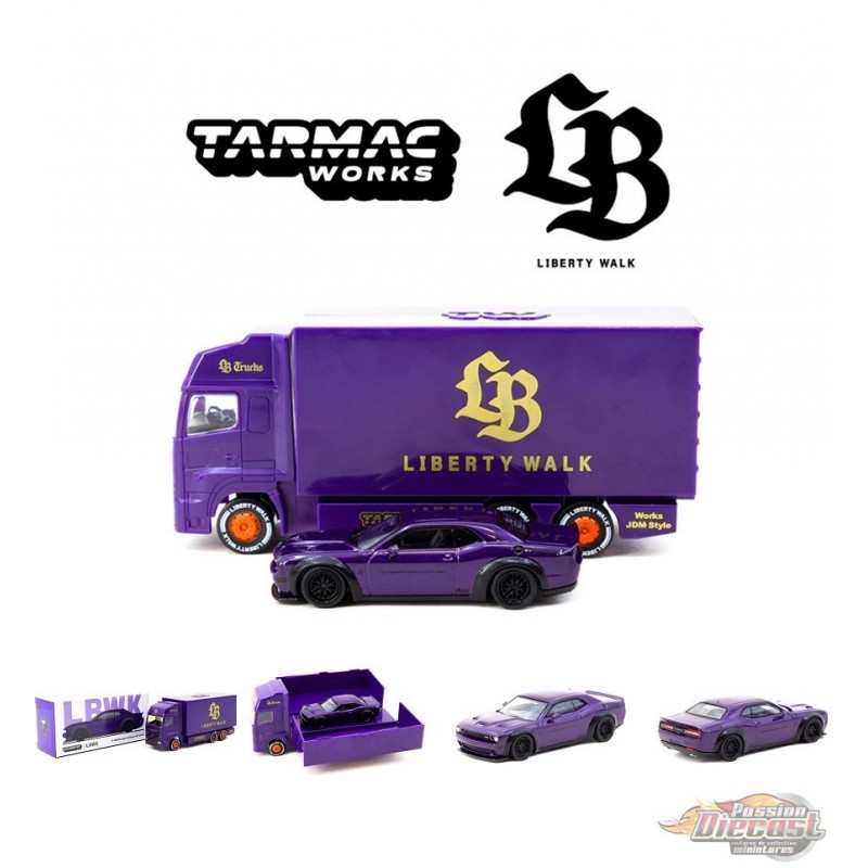 Dodge Challenger SRT Hellcat LB-WORKS avec édition spéciale camion ...