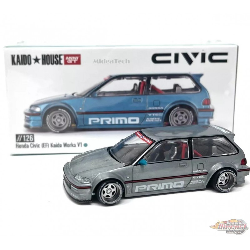 CHASE CAR Kaido★House - Honda Civic (EF) Kaido Works V1 - Mini GT ...