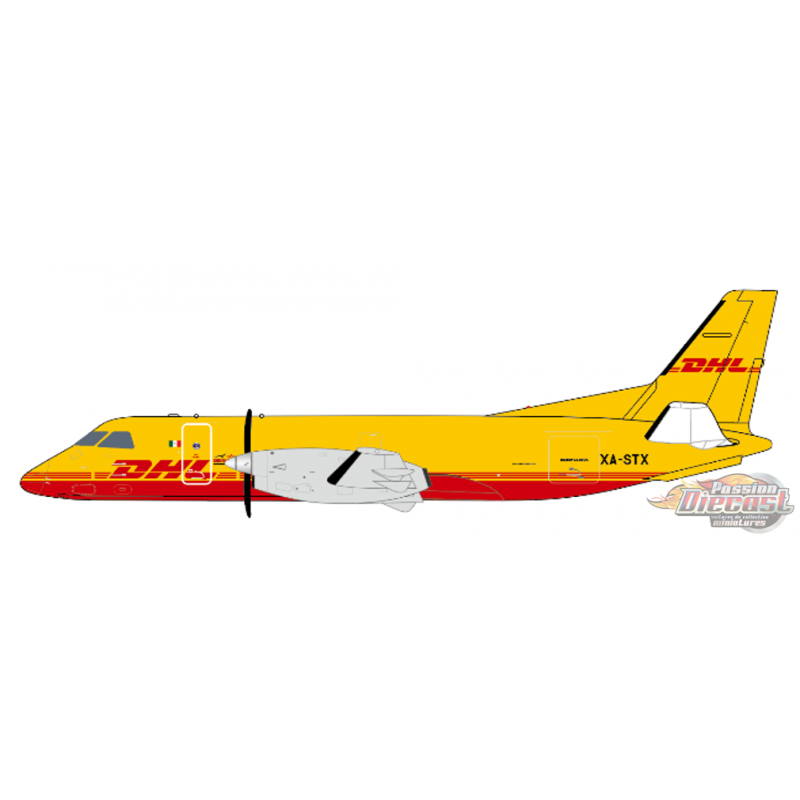 DHL Aviation Saab 340A-F / XA-STX / JC Wings / 1:400 /XX40231 - Passion ...