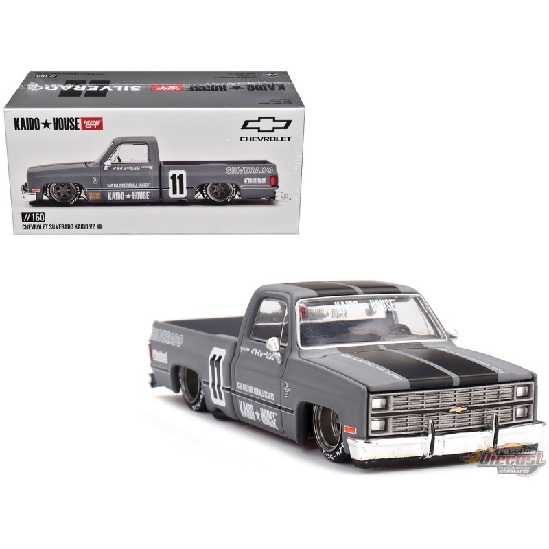 Kaido★House - Chevrolet Silverado KAIDO V2 - Mini GT - Mijo Exclusives ...